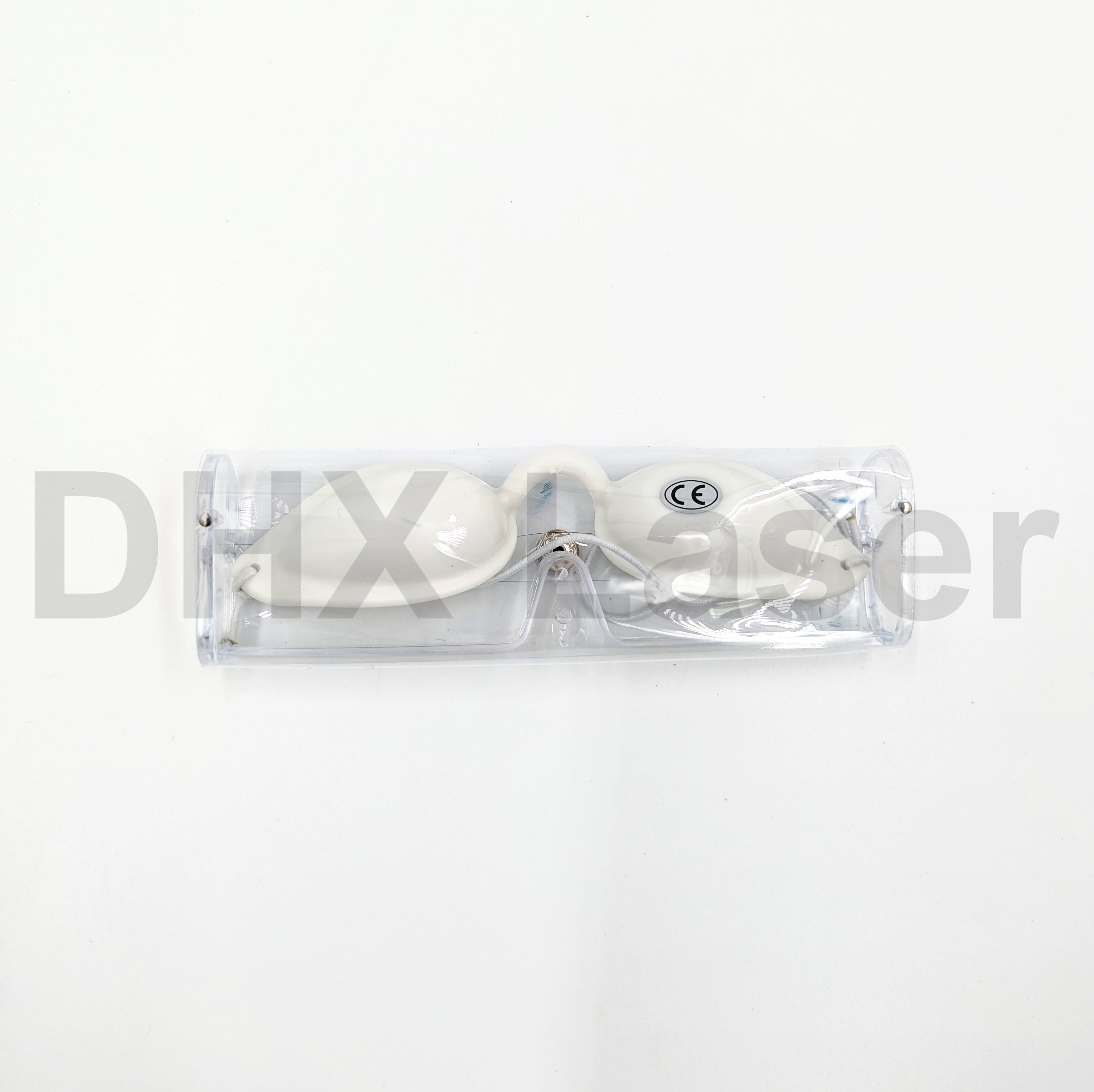 Patient Safety Eye Shields White Silicon Black Out NEW